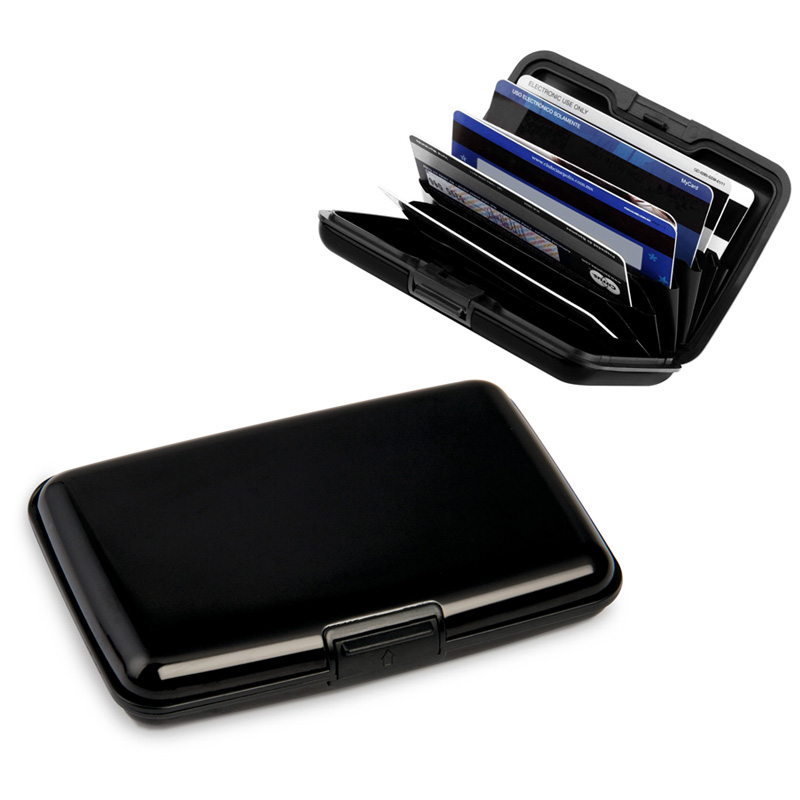 PORTATARJETAS ALUMINIO